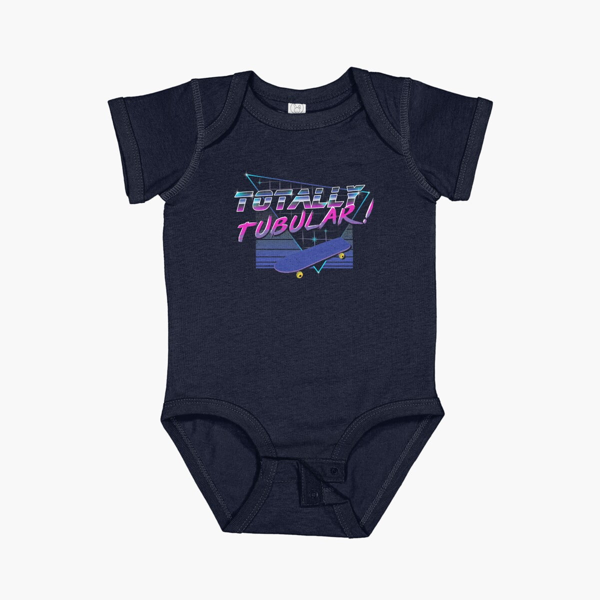 Bella Canvas Totally Tubular Short Sleeve Baby One-Piece Newborn Gender ...