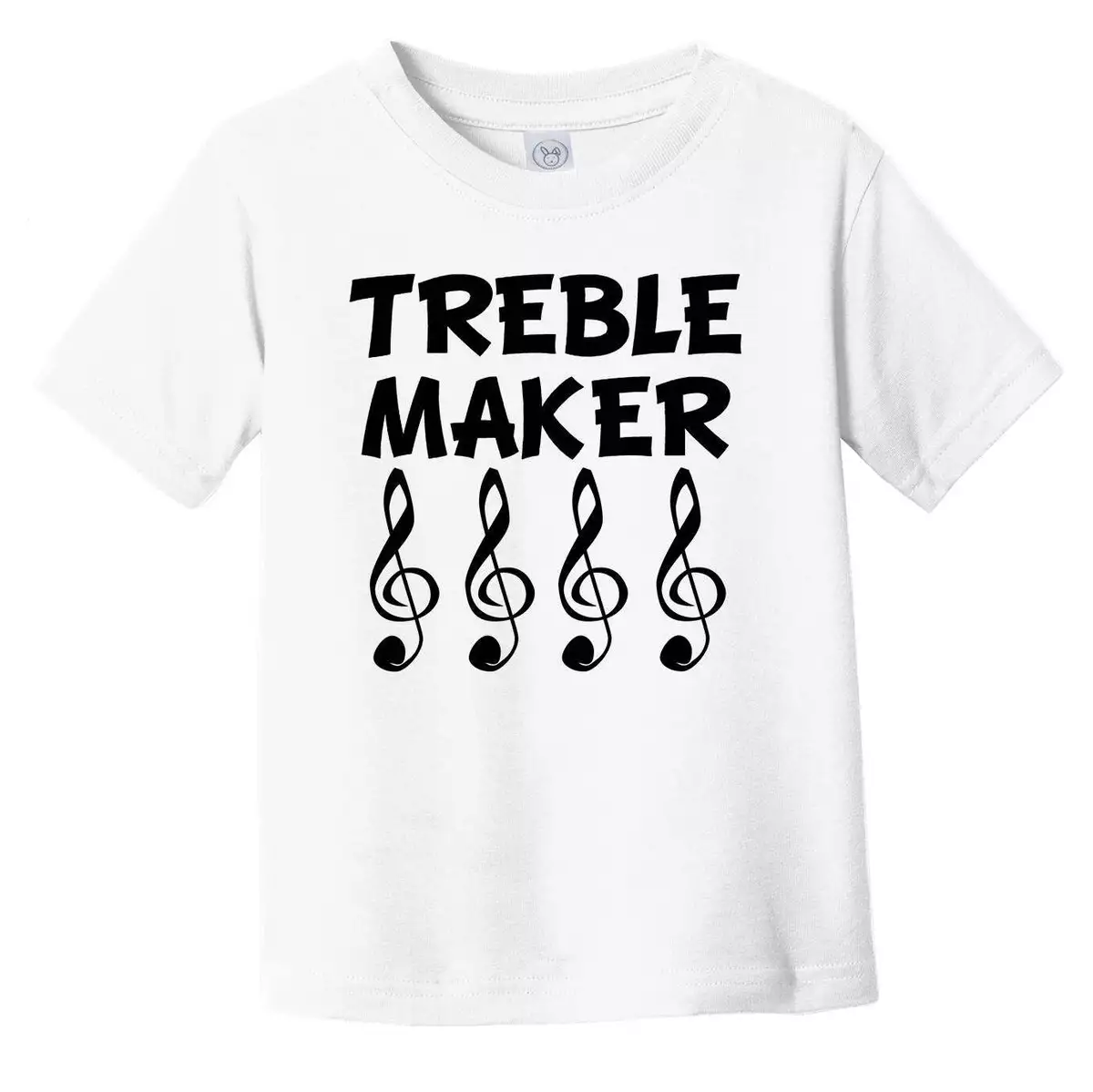 Bella Canvas Treble Maker Funny Toddler T-Shirt - MusicToddler Shirt ...