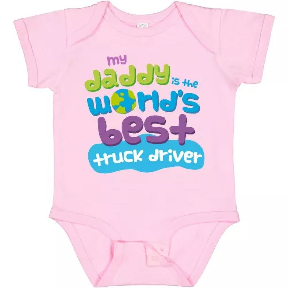 Bella Canvas Truck Driver Daddy Baby Childs Kids Drivers Like Cute ...