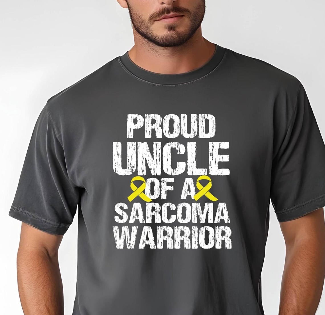 Bella Canvas Tshirt Proud Uncle Club Con Scheletri E Moto Per Lo Zio ...