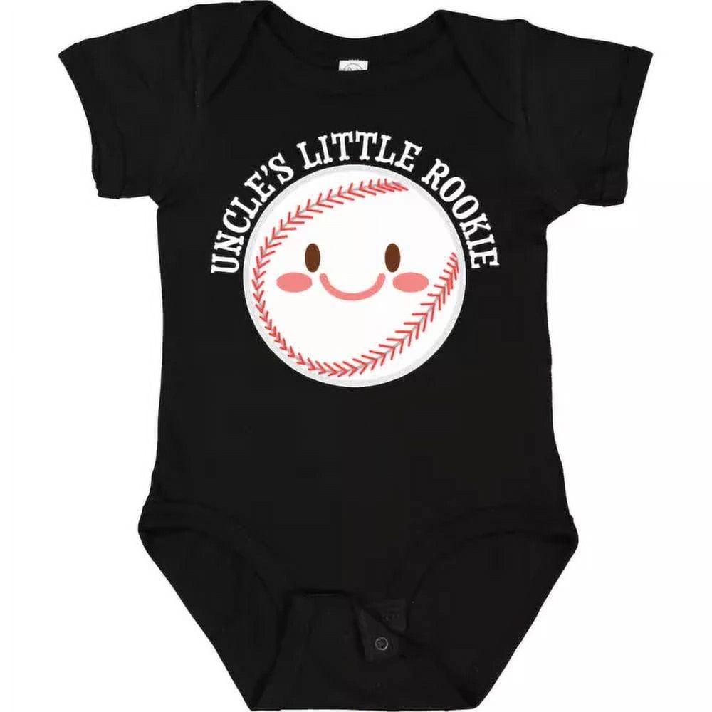 Bella Canvas Uncle's Little Rookie- Baseball Baby Sports Kids Uncle ...