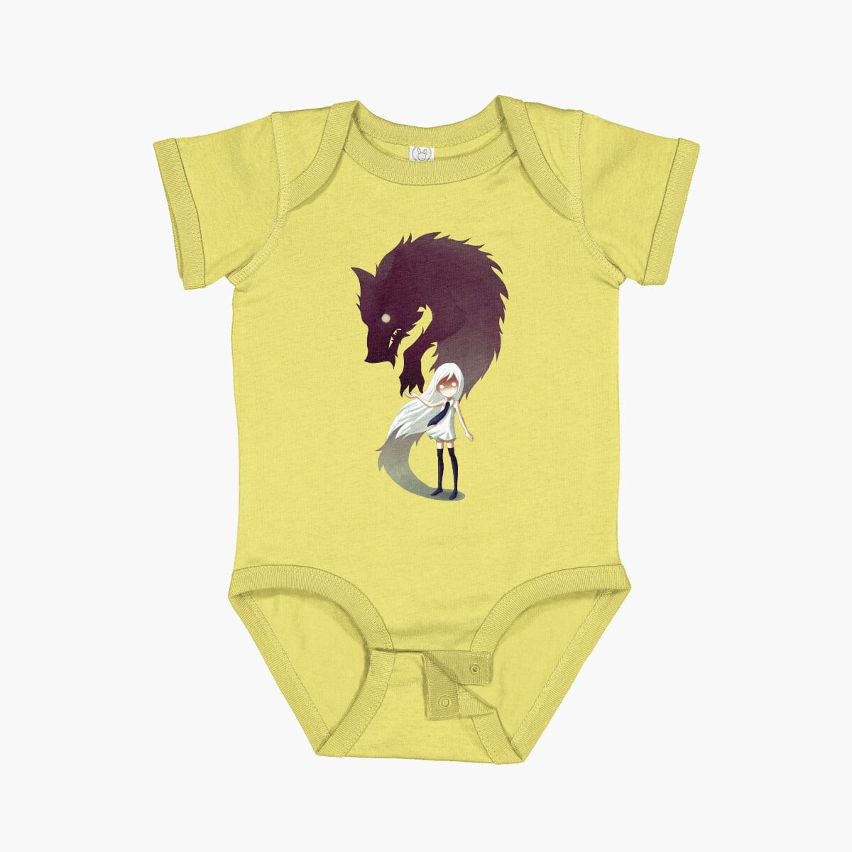 Bella Canvas Werewolf Short Sleeve Baby One-Piece Newborn Gender ...