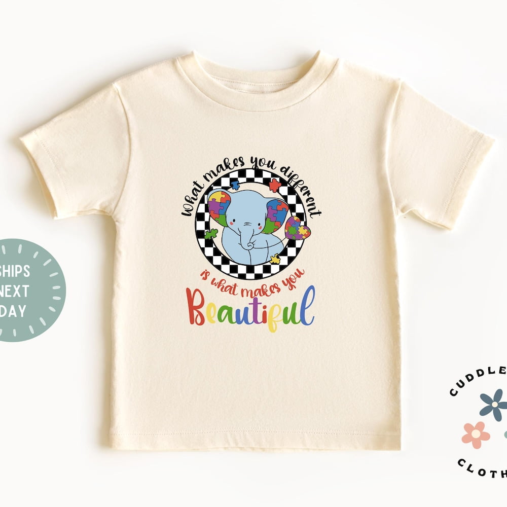 Bella Canvas What Makes You Different Is What Makes You Beautiful Kids ...