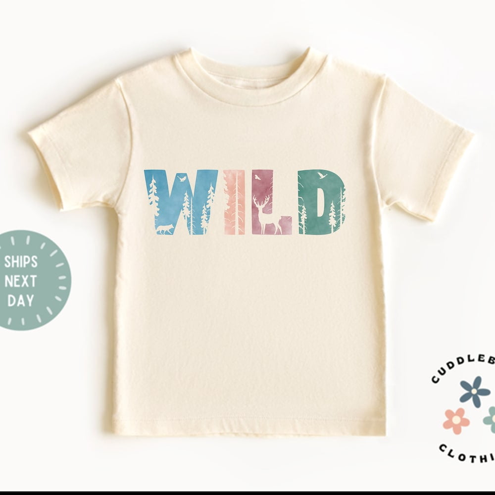 Bella Canvas Wild Toddler Shirt, Adventure Kids Tee, Wild and Free ...