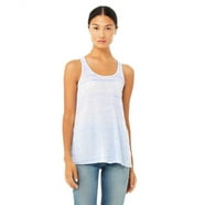 BELLA + CANVAS Women's Flowy Racerback Tank - Walmart.com
