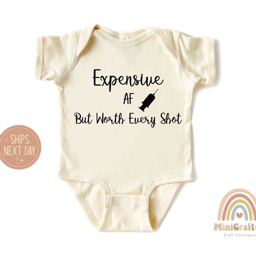 Bella Canvas with Worth Every Shot, Ivf Baby, Baby Announcement, Worth ...