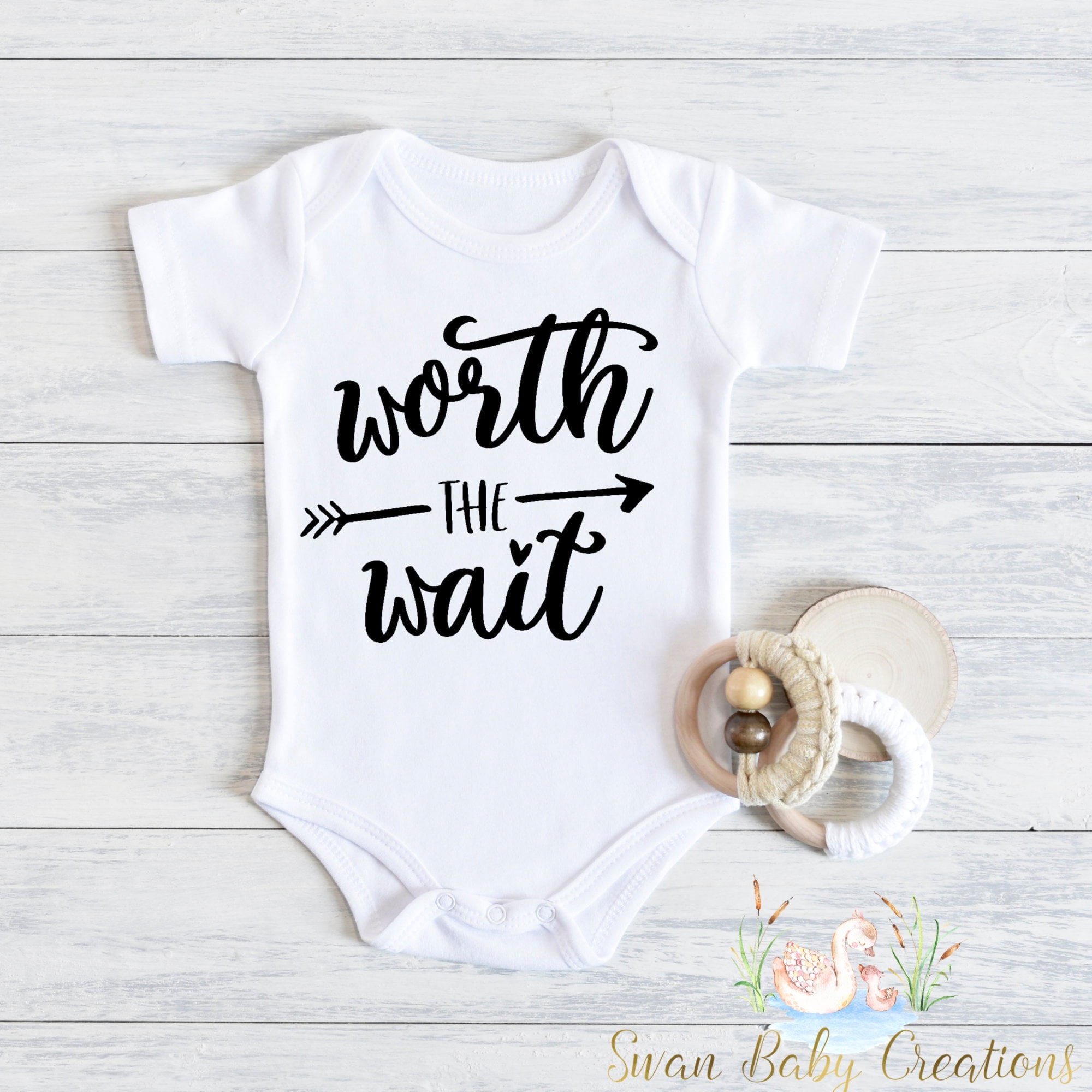 Bella Canvas with Worth The Wait, Ivf, Pregnancy Announcement, Adoption ...