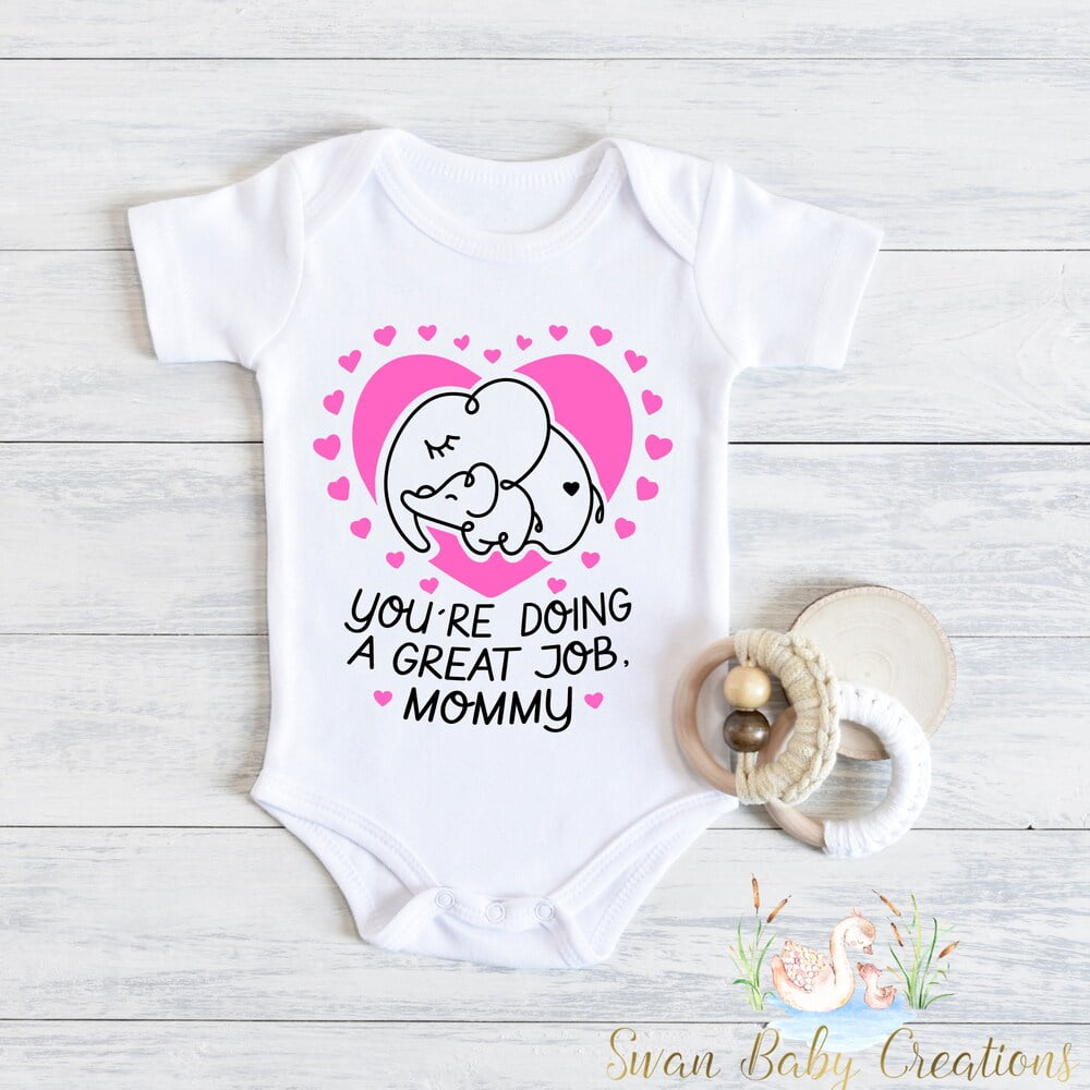 Bella Canvas with You Are Doing A Great Job Mommy, Gift For Mom, Happy ...