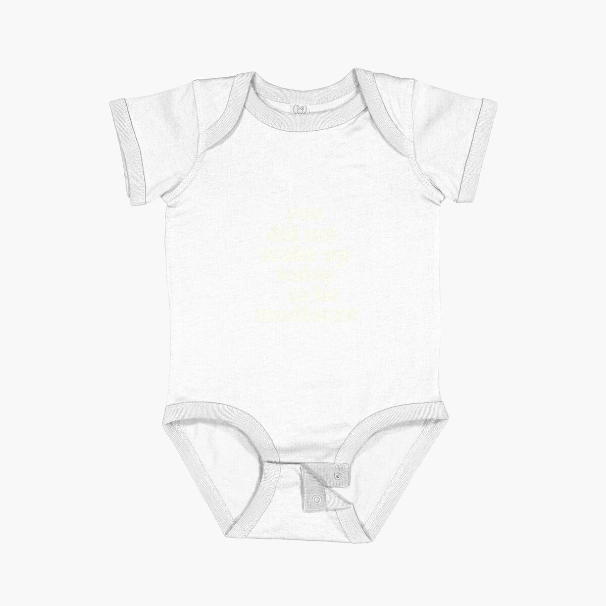 Bella Canvas You Did Not Wake Up Today To Be Mediocre In Black And ...