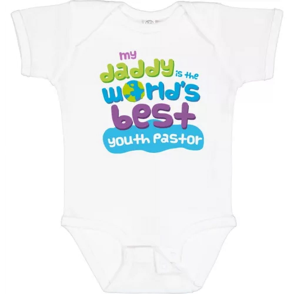 Bella Canvas Youth Pastor Daddy Quote Baby Childs Kids Pastors Like ...