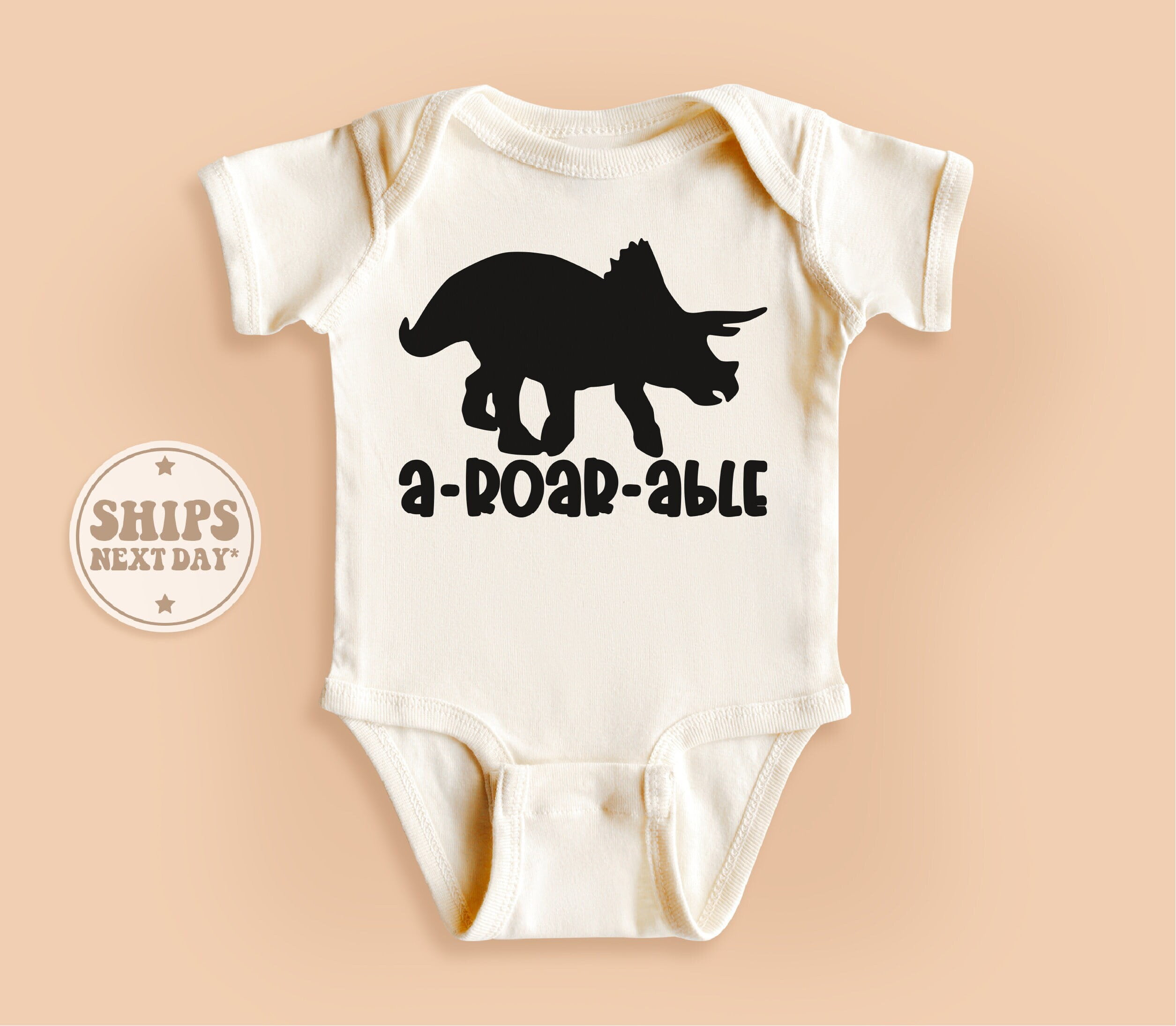 Bella Canvas with A Roar Able, Funny Saurus, Baby Gift Cute and Cool ...