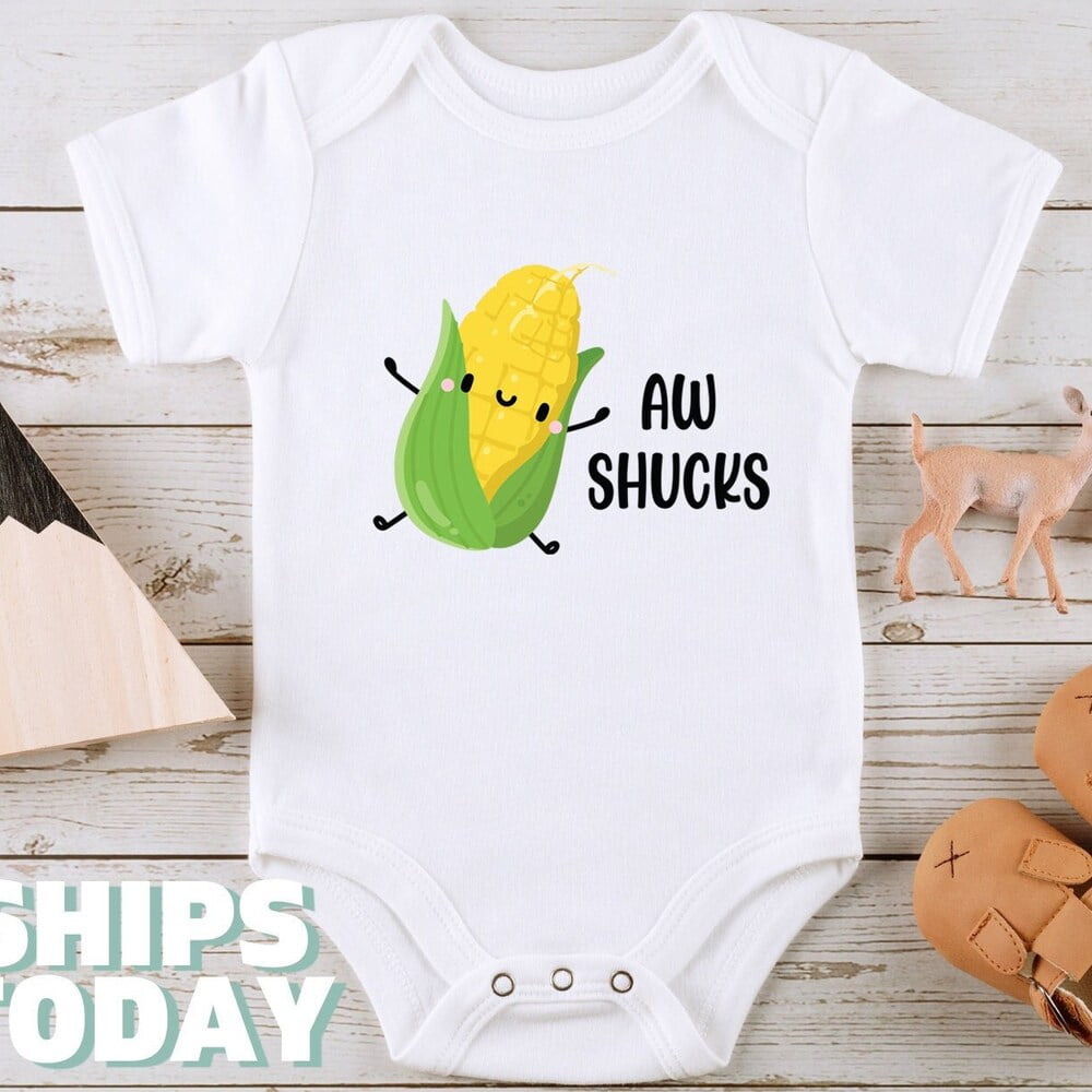 Bella Canvas with Aw Shucks Funny Locally Grown Corn Country For For ...