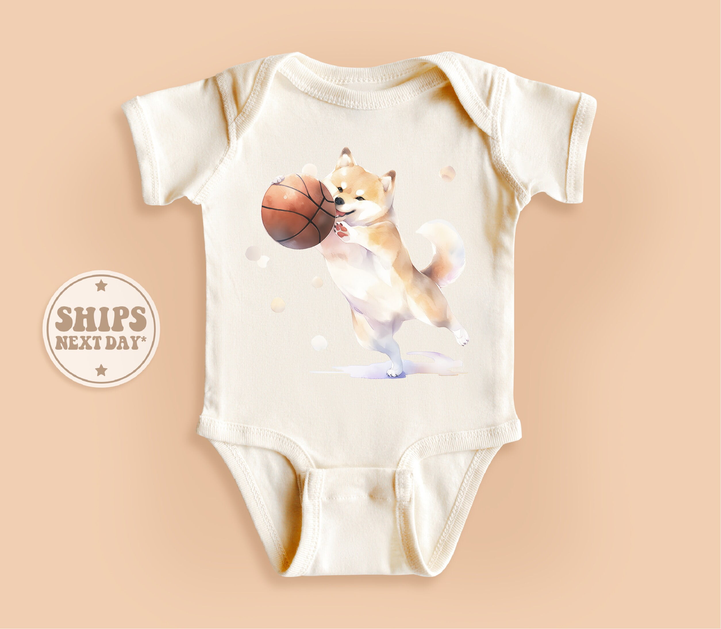 Bella Canvas with Basketball, Fox, Future Baller, Baby Gift Cute and ...