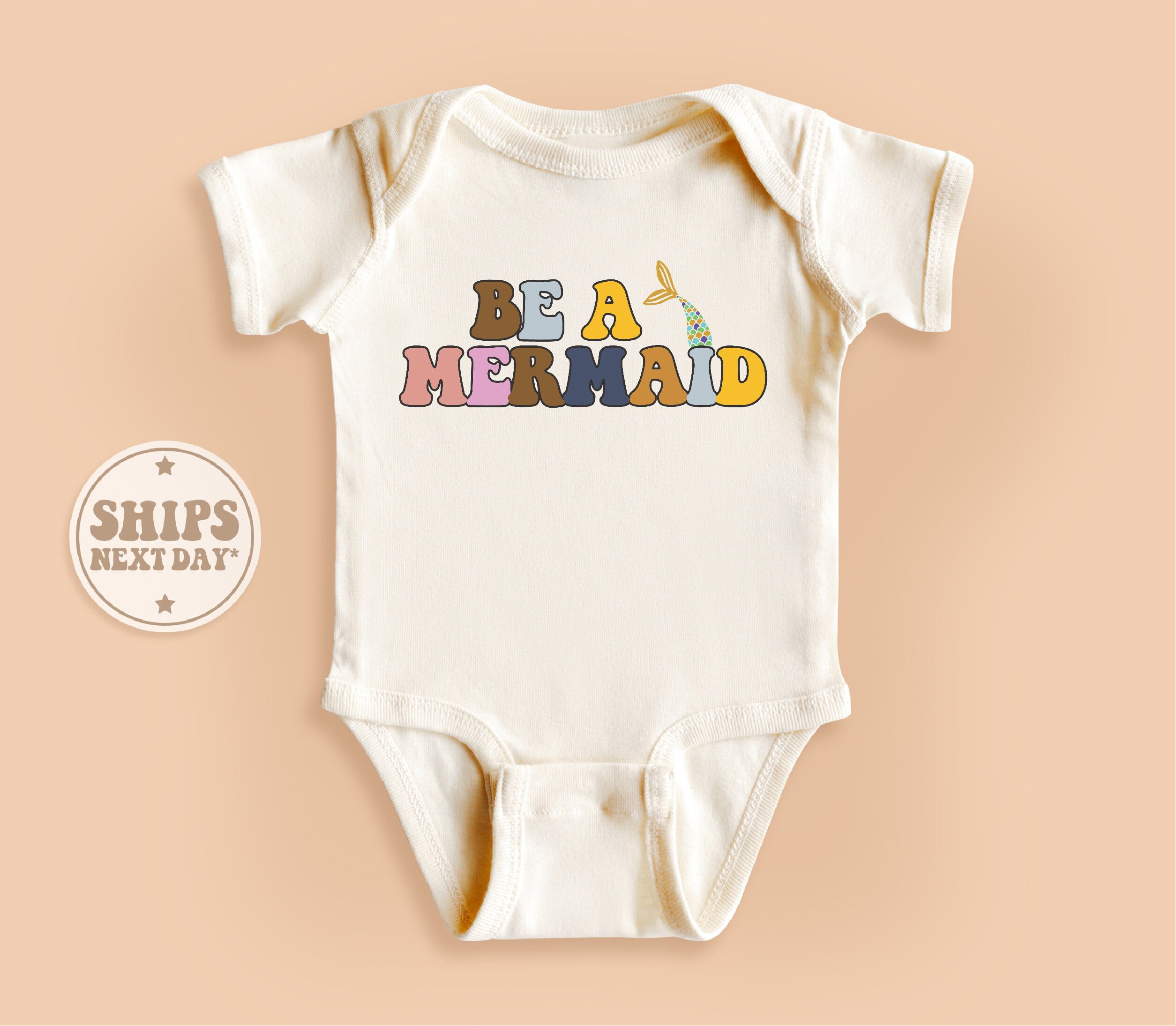 Bella Canvas with Be A Mermaid, Mermaid Birthday Party, Kid Gifts Cute ...