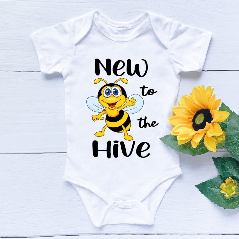 Bella Canvas with Bee, New To The Hive, Cute Bumble Bee, New Baby ...