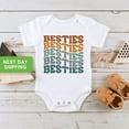 Bella Canvas with Besties, Retro Best Friends, Boho Cute Bestie Kids ...