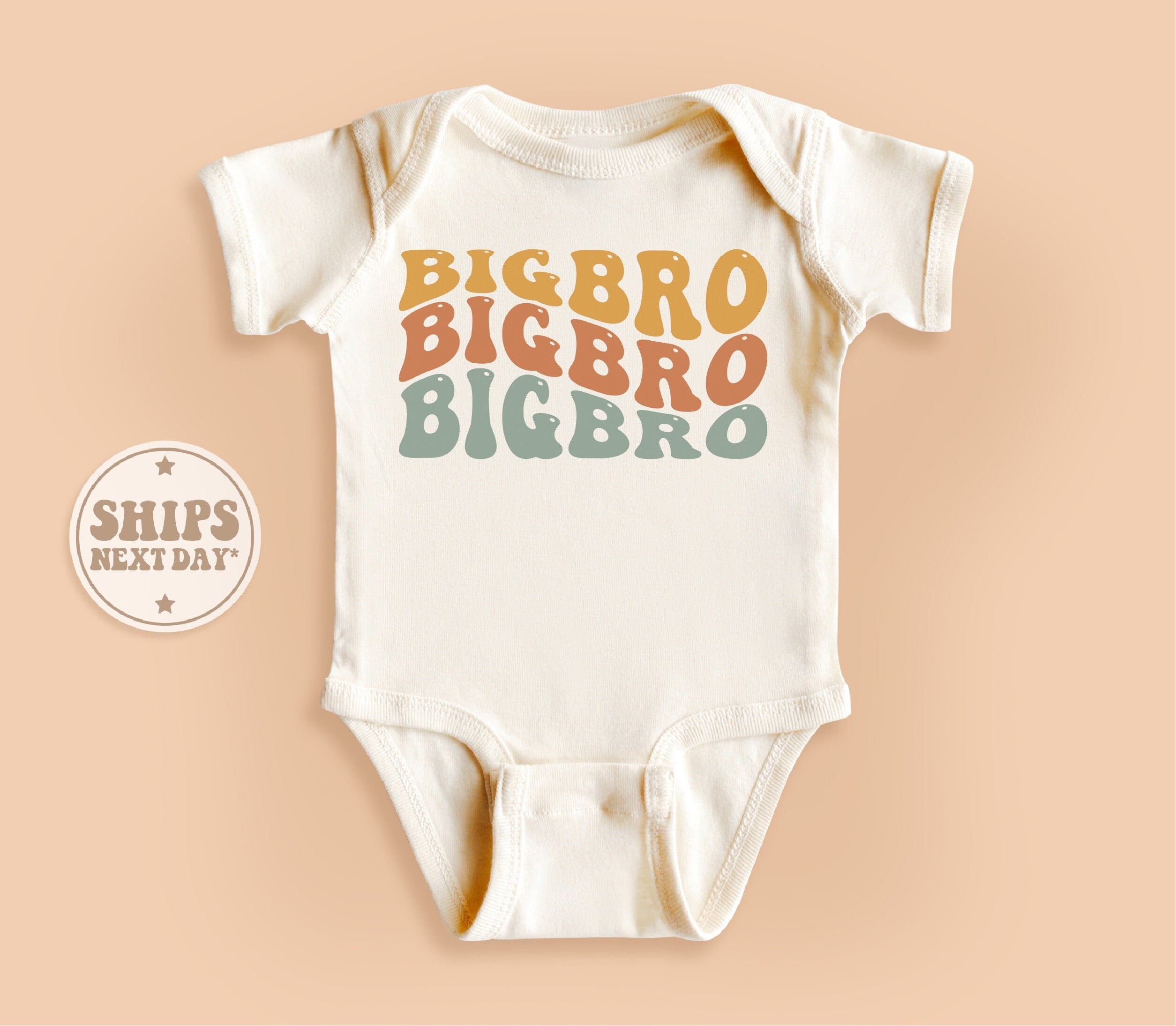 Bella Canvas with Big Bro, Retro Big Bro, Wavy Letters Brother ...