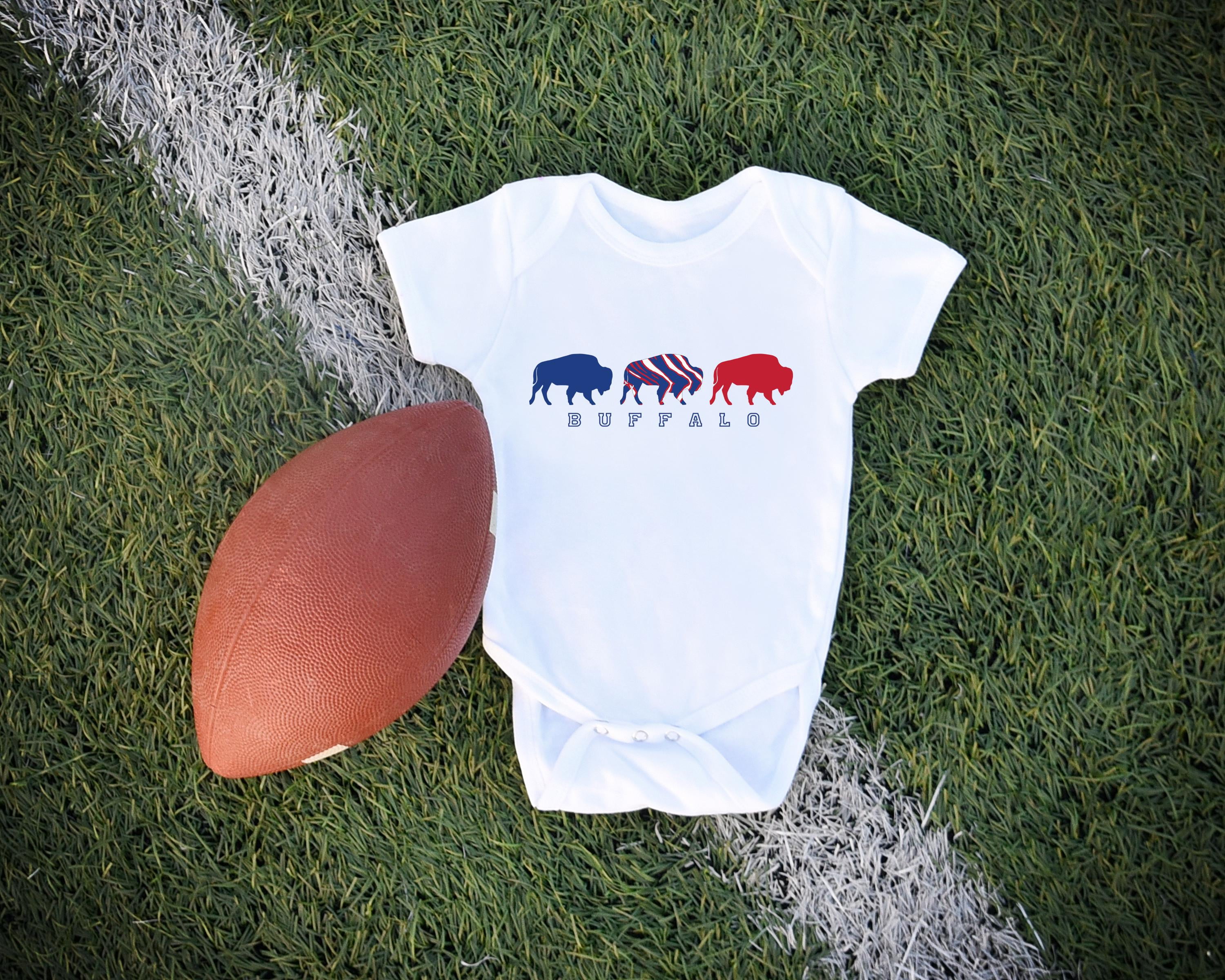 Bella Canvas with Buffalo, Buffalo Gift Cute and Cool, Baby Boy or Girl Bodysuit Gift - Walmart.com