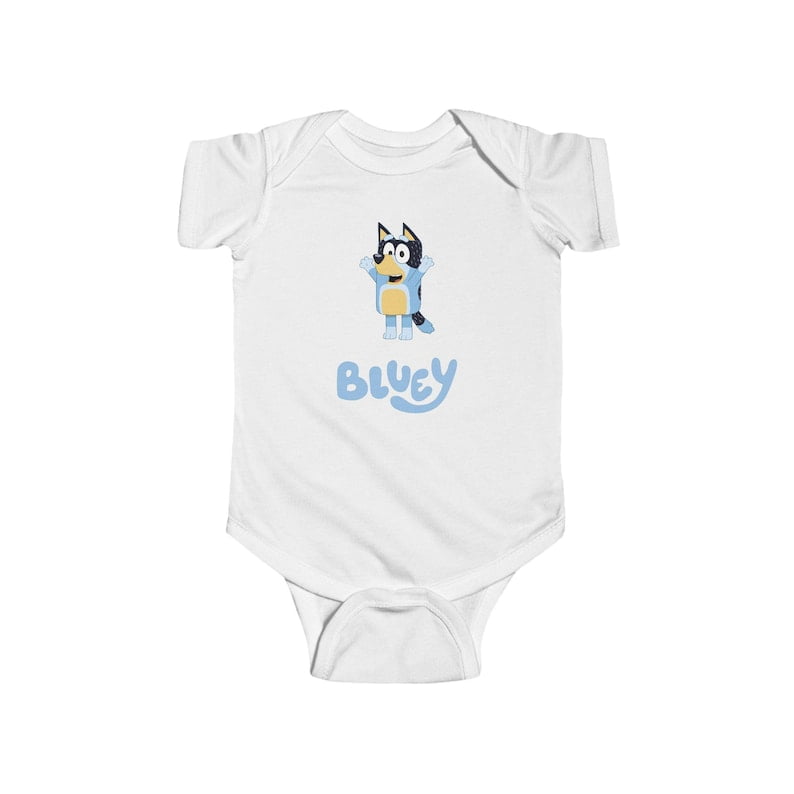Bella Canvas with Cute Bluey Infant, Baby Shower Gift, Animal Lover ...