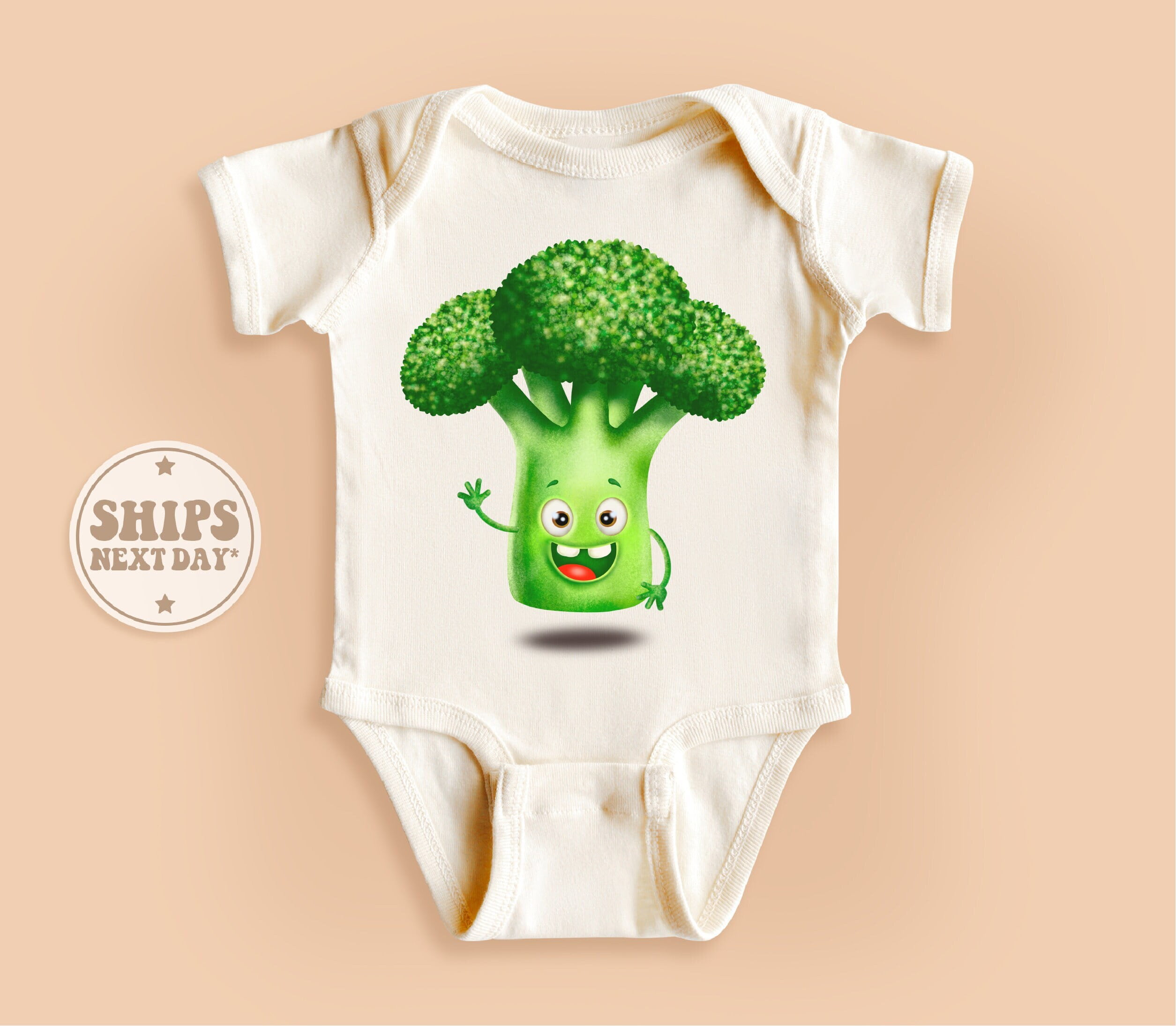 Bella Canvas with Cute Broccoli, Funny Vegetables, Kid Gifts Cute and ...