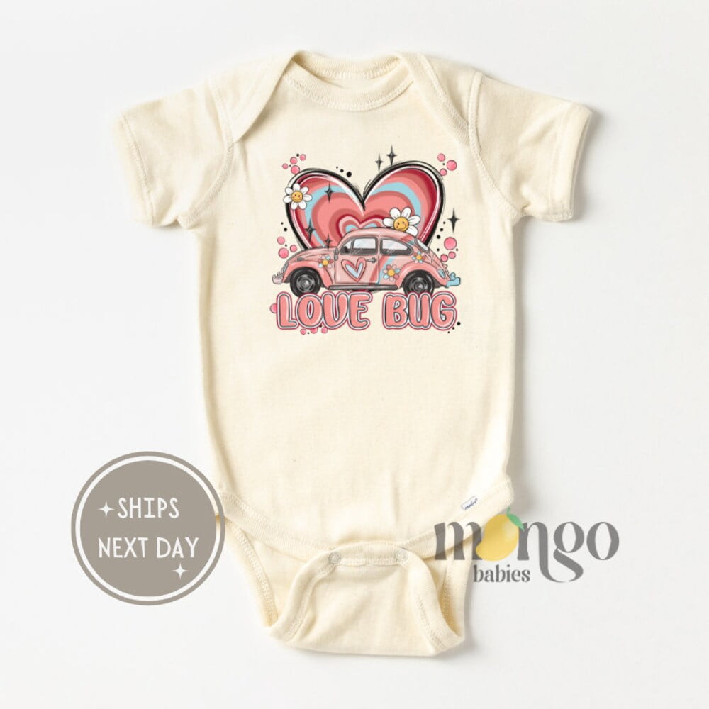 Bella Canvas with Cute s Love Bug Baby Outfit Infant Clothes Cute Baby ...