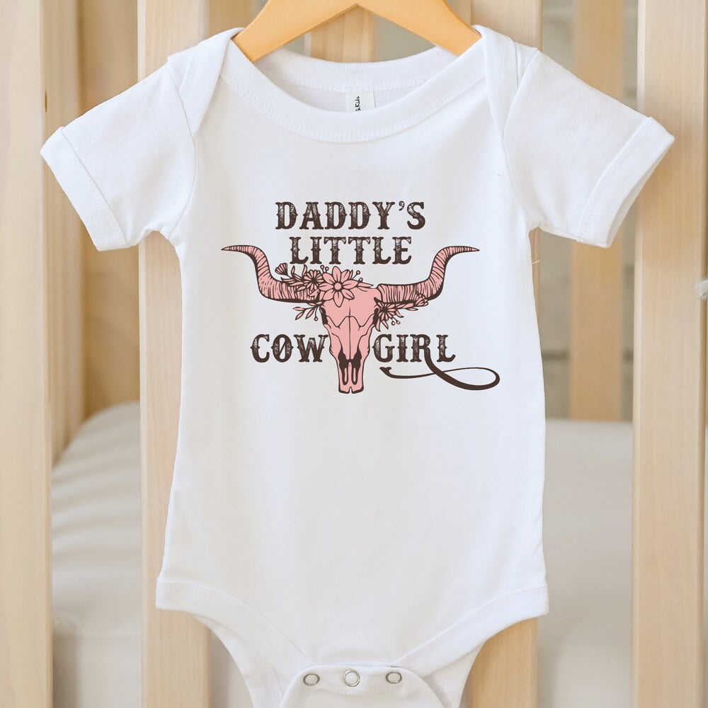 Bella Canvas with Daddy'S Little Cowgirl, Western, Rodeo Girl, Cowboy ...