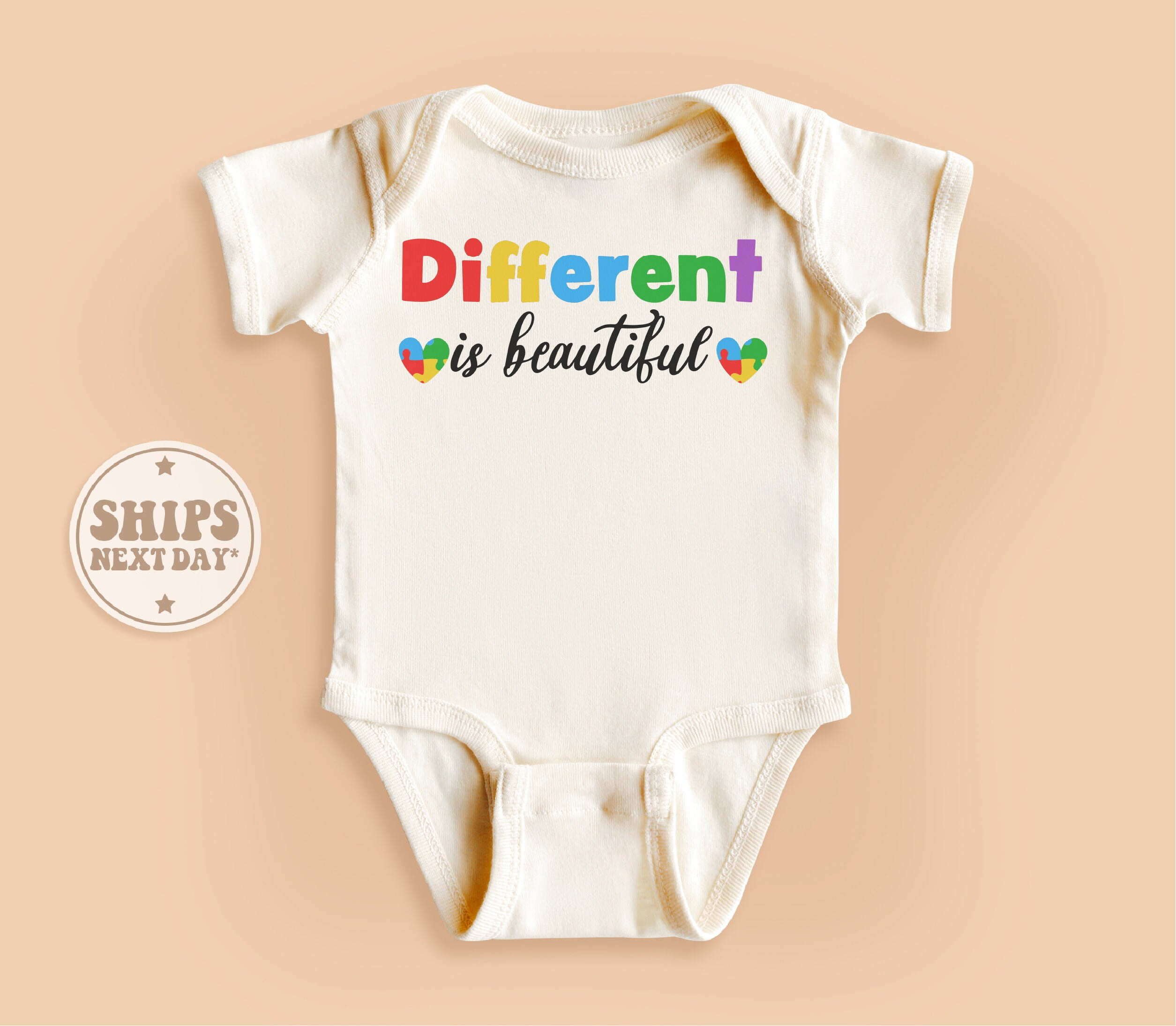 Bella Canvas with Different Is Beautiful, Autism Puzzle, Autism ...