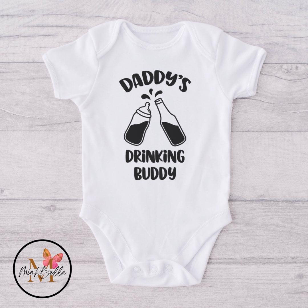 Bella Canvas with Drinking Buddy Silly Fathers Day Father'S Day Best Dad Gift From Baby Cool ...