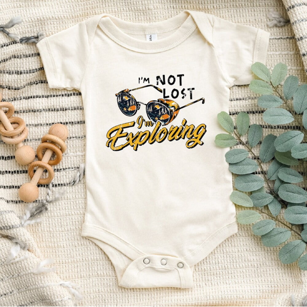 Bella Canvas with Explorer, Baby Funny Gift, Nature Lover Baby Gift, I ...