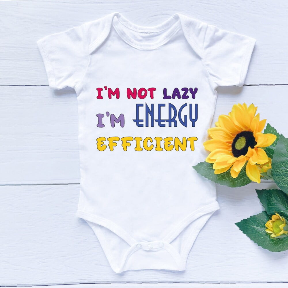 Bella Canvas with Funny, Lazy, Baby Boy And Girls, Funny Baby Gift ...