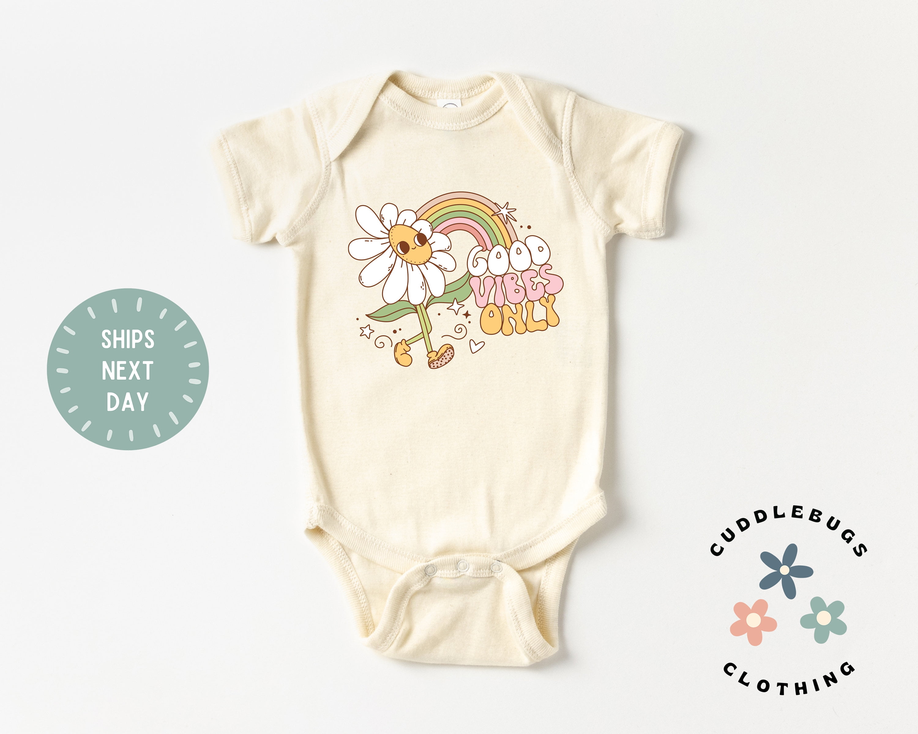 Bella Canvas with Good Vibes Onlys, Cute Good Vibes Inspirational, New ...