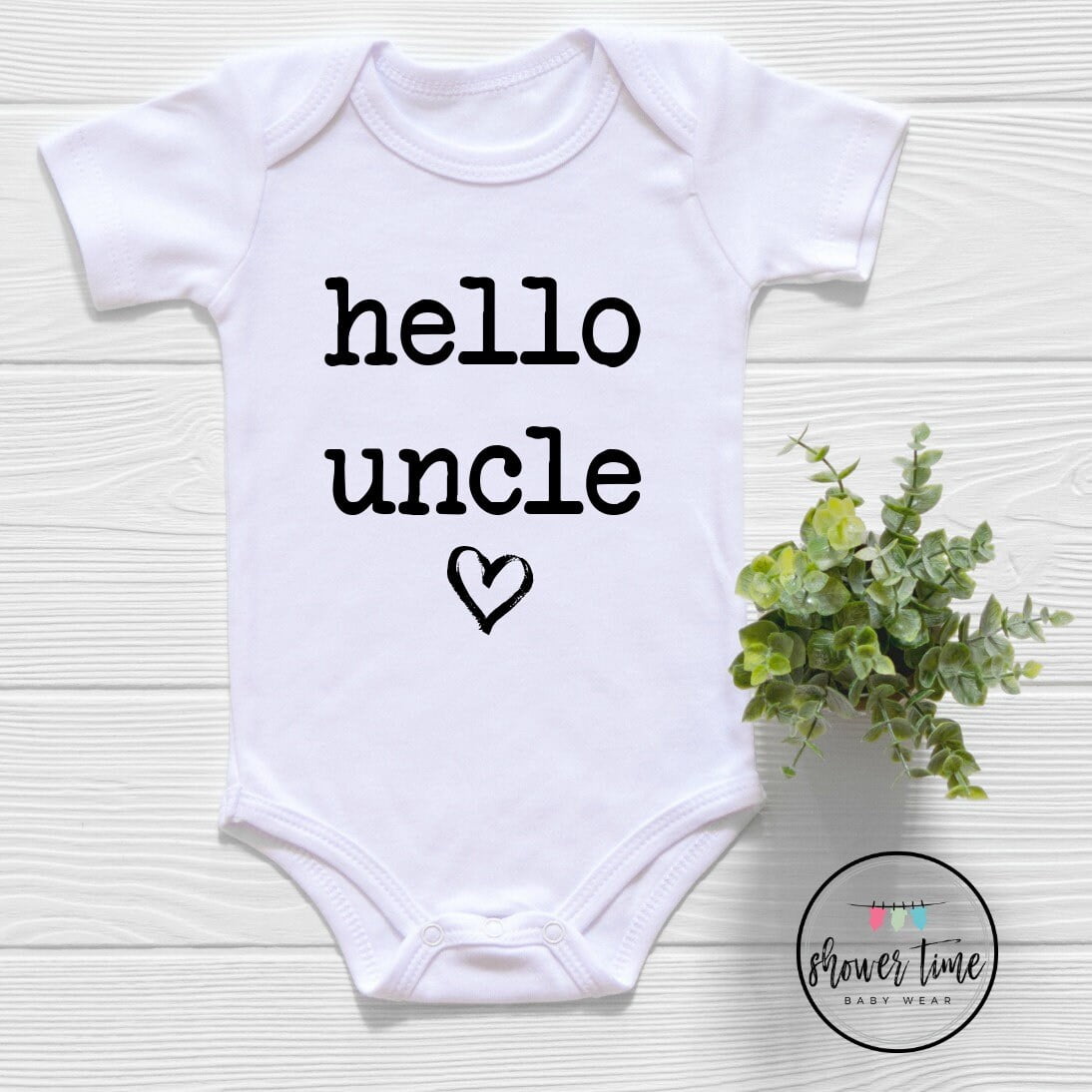 Bella Canvas with Hello Uncle - Uncle - I Love My Uncle - Future Uncle ...