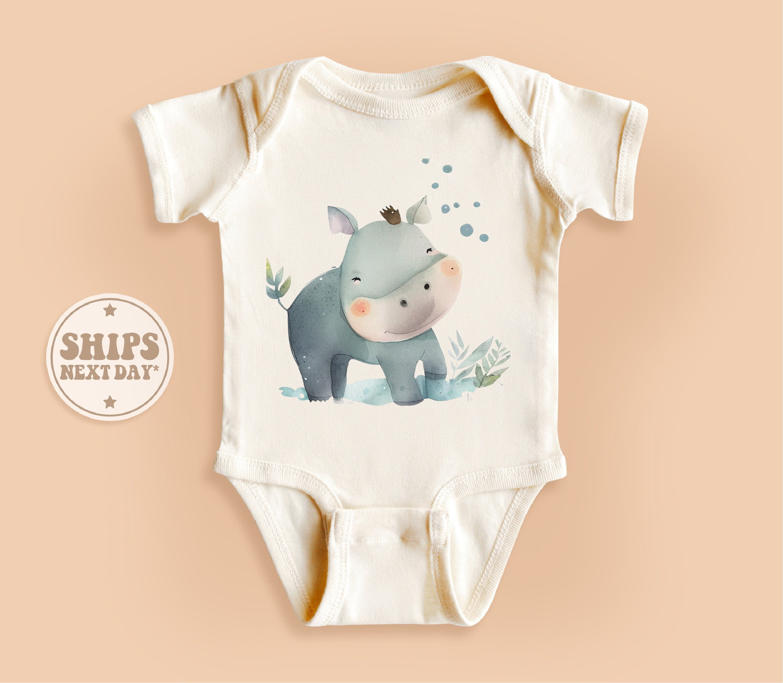 Bella Canvas with Hippo, Funny Natural, Cute Animal, Safari Cute and ...