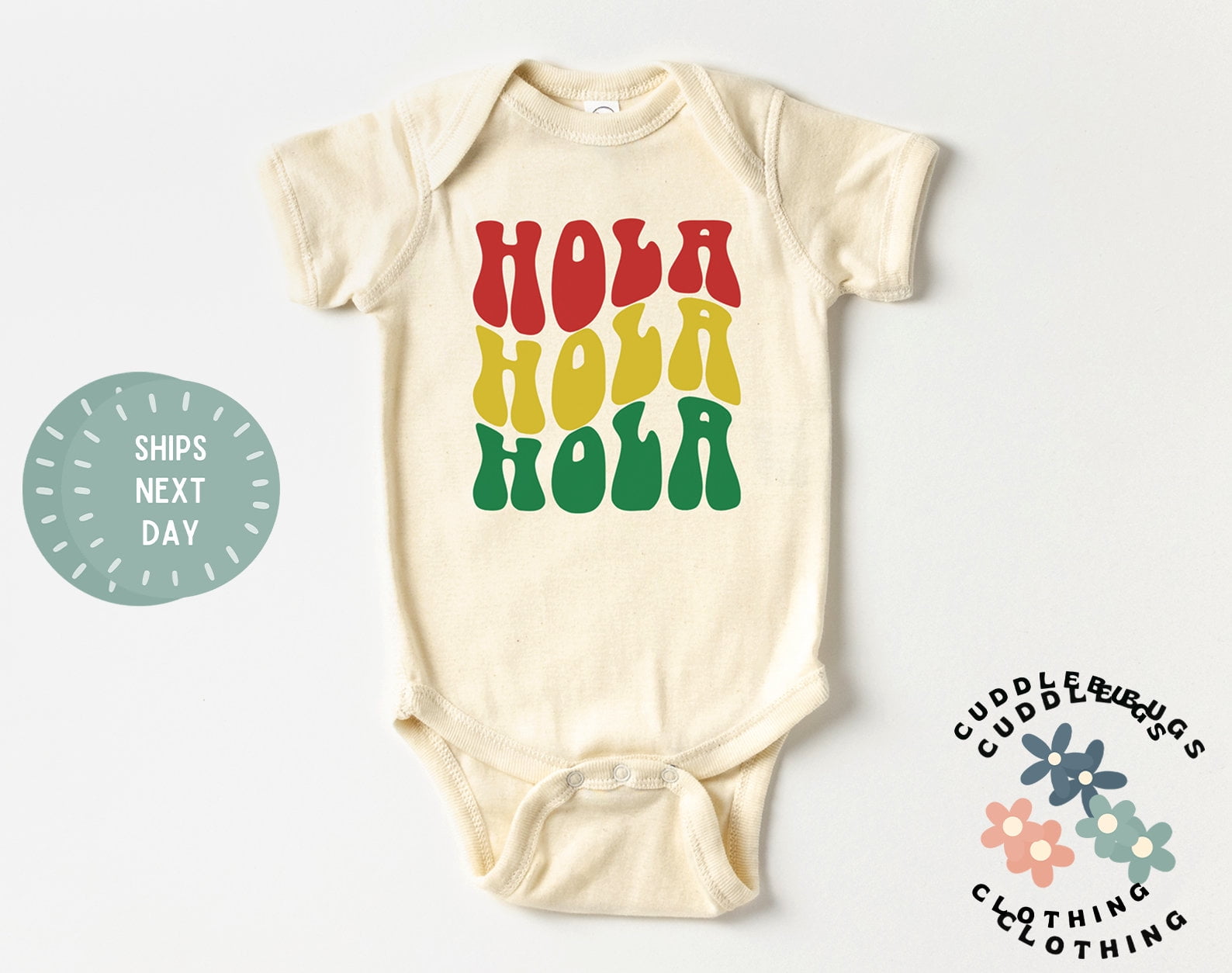 Bella Canvas with Hola Cinco De Mayo, Retro Mexican, Cute Hispanic ...