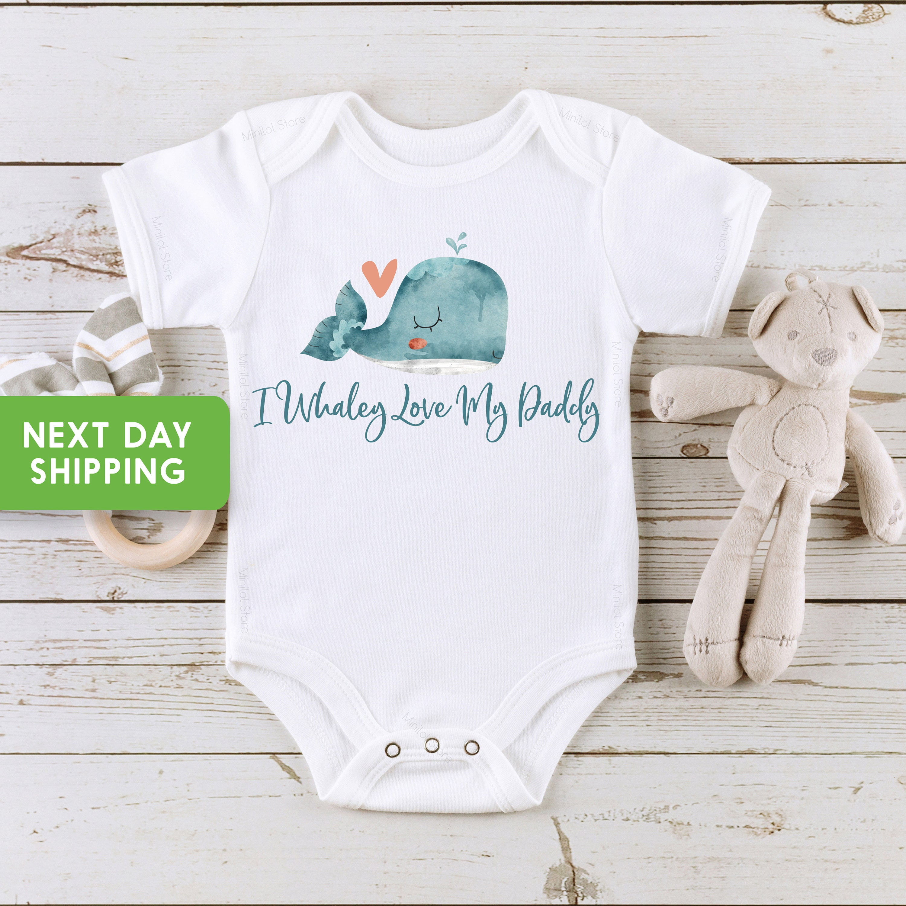 Bella Canvas with I Whaley Love My Daddy, Daddy Shirt, Cute Father'S ...