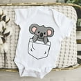 Bella Canvas with Koala, Pocket Koala, Koala, Baby Gift, Pocket Koala ...