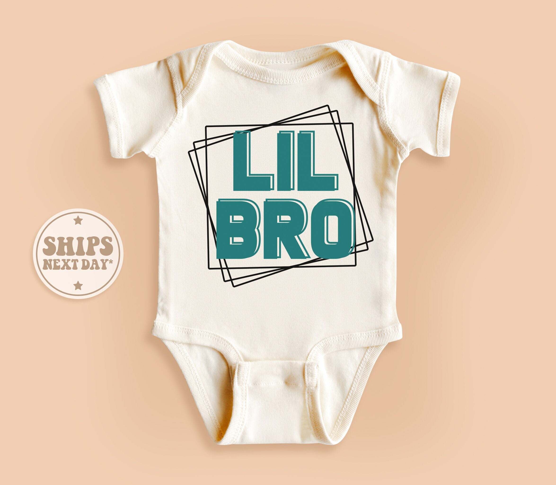 Bella Canvas with Lil Bro Square, Vintage Little Bro, Little Brother ...