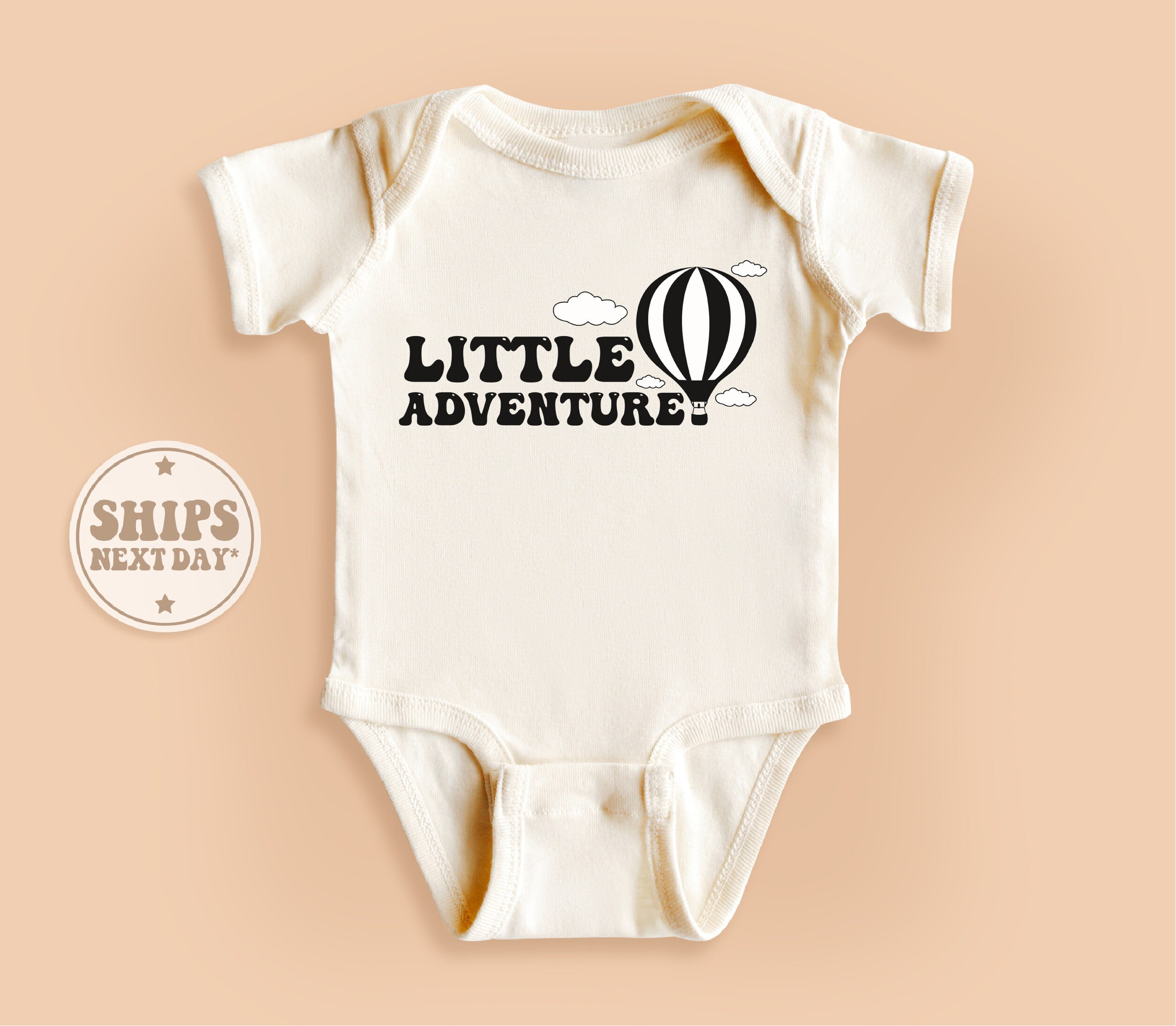 Bella Canvas with Little Adventure, Adventurer, Baby Gift Cute and Cool ...