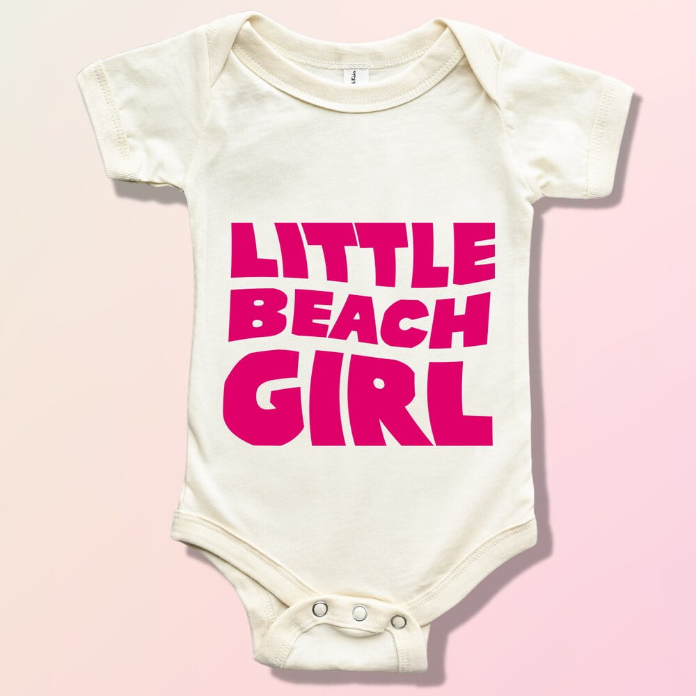 Bella Canvas with Little Beach Girl, Beach Bum Shirt, Beach Vacation ...