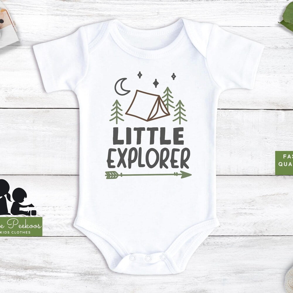 Bella Canvas with Little Explorer, Outdoor Adventure, Cute Outside ...