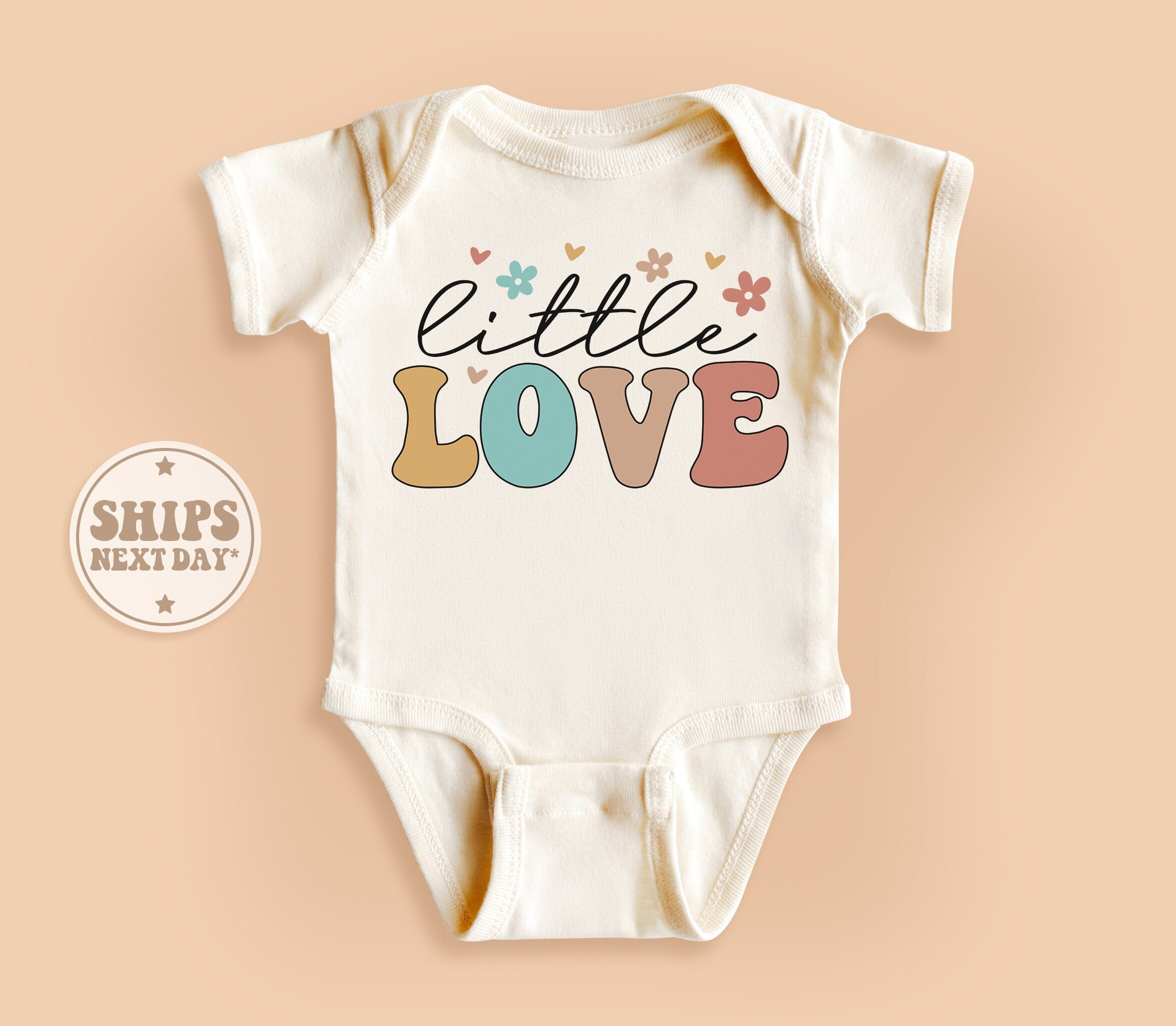 Bella Canvas with Little Love, Baby Love, Floral, , Mom'S Little Love ...