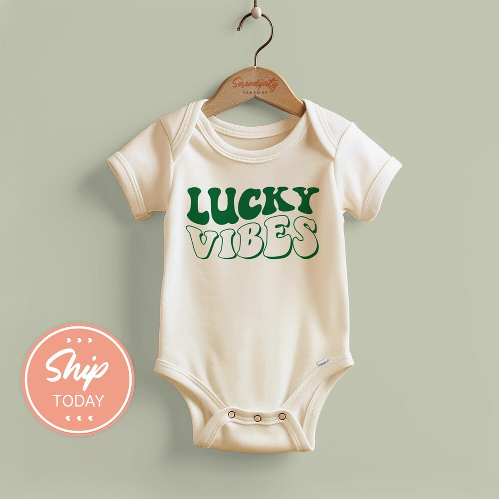 Bella Canvas with Lucky Vibes, St Patrick'S Day Outfit, Gender Neutral ...