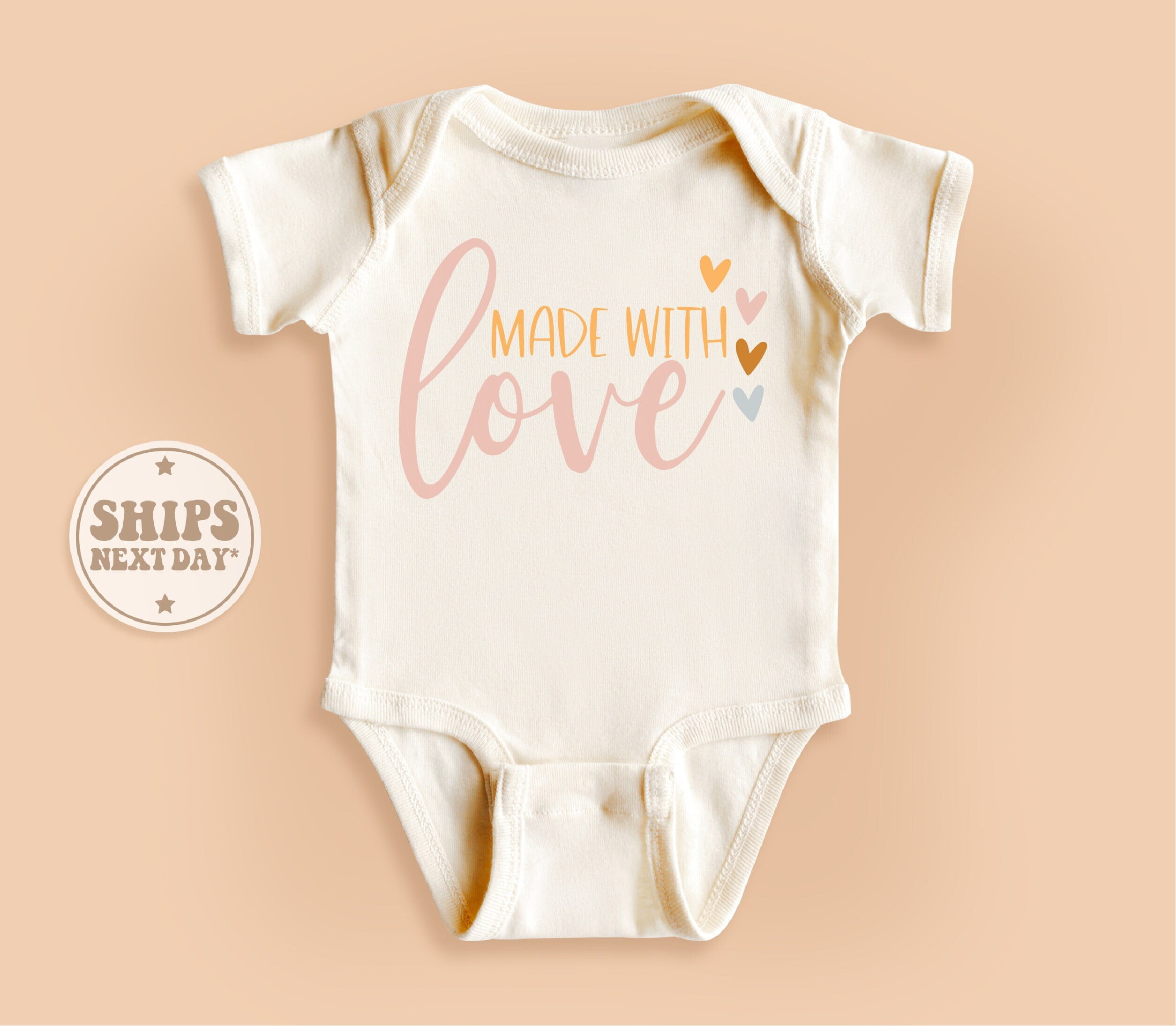 Bella Canvas with Made With Love, Ivf, Natural Miracle, Heart Cute and ...