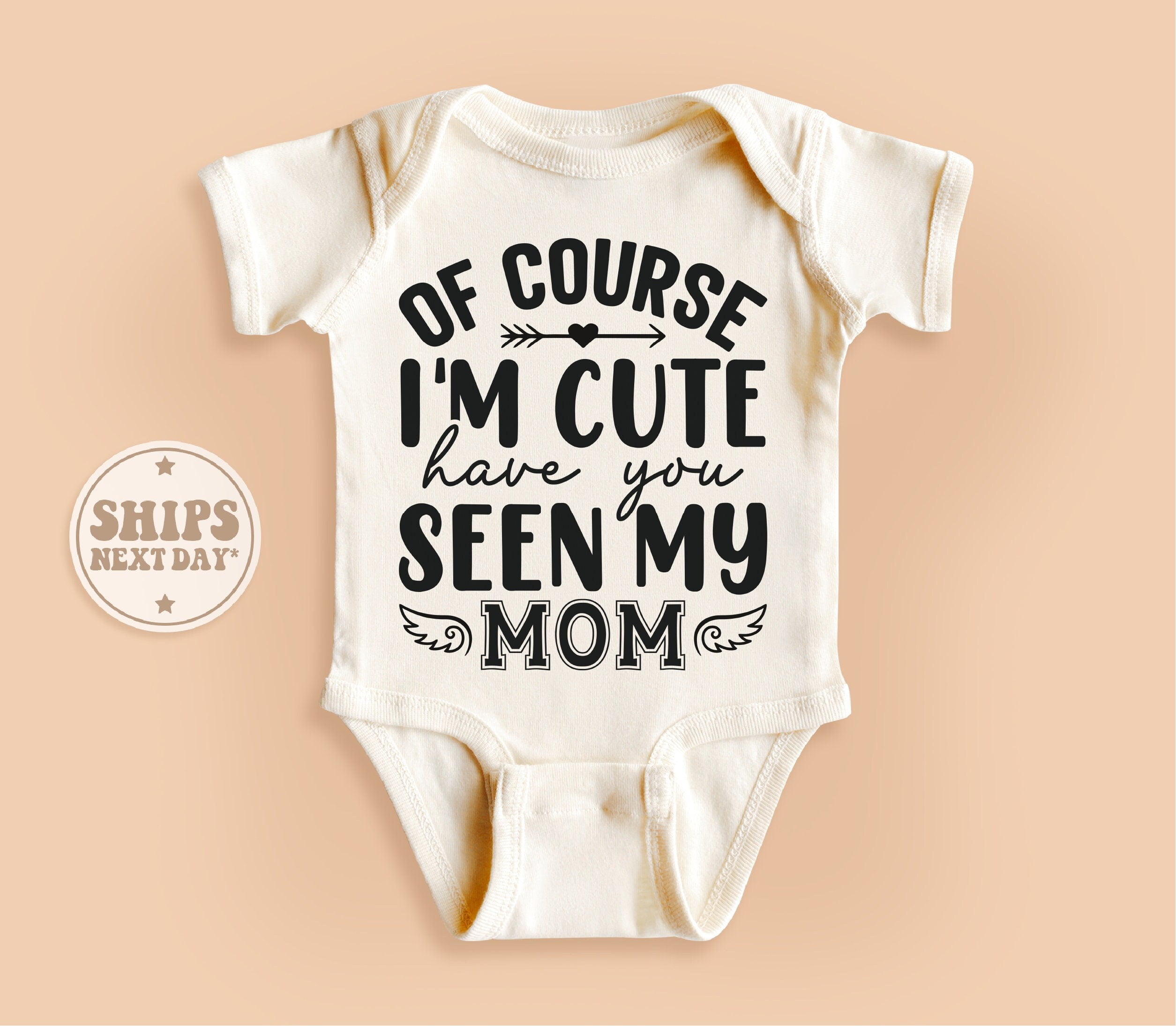 Bella Canvas with Mommy'S Little, Of Course I'M Cute Have You Seen My ...