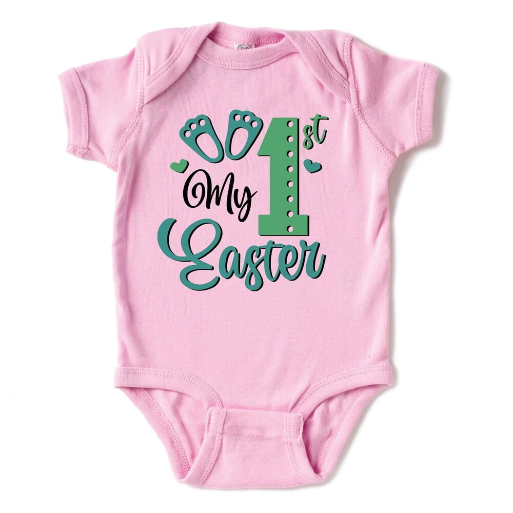 Bella Canvas with My 1St Easter, Cute Easter, Baby'S First Easter, 1St ...