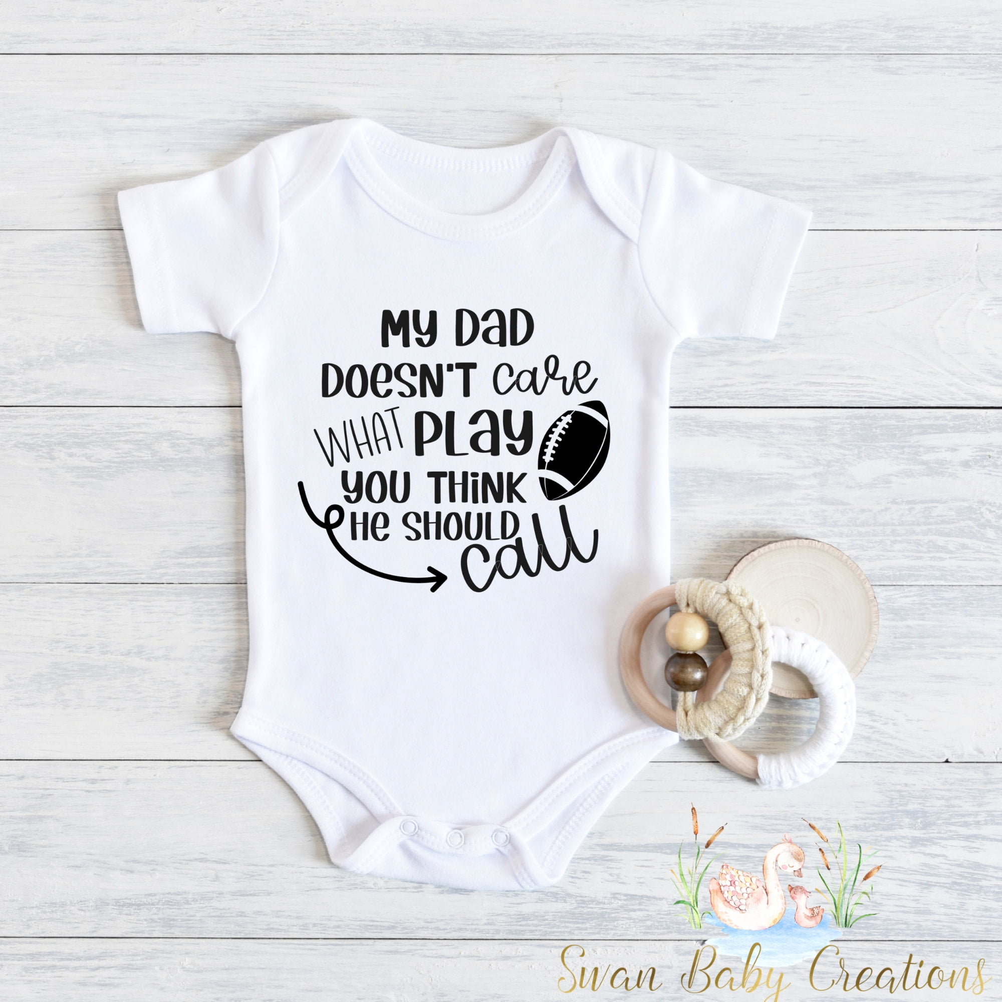 Bella Canvas with My Daddy Doesn'T Care What Play You Think He Should ...