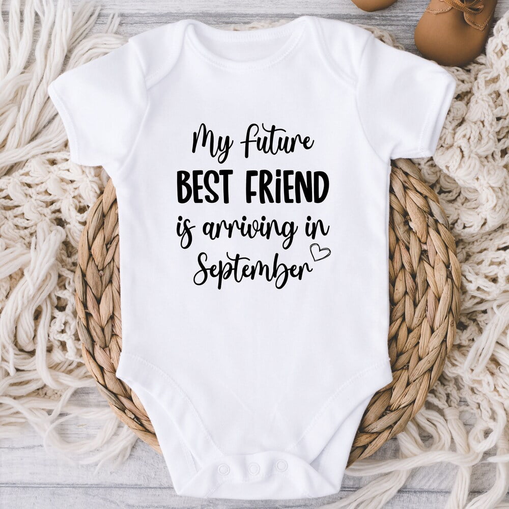 Bella Canvas with My Future Best Friend, Best Friend, Due Date ...