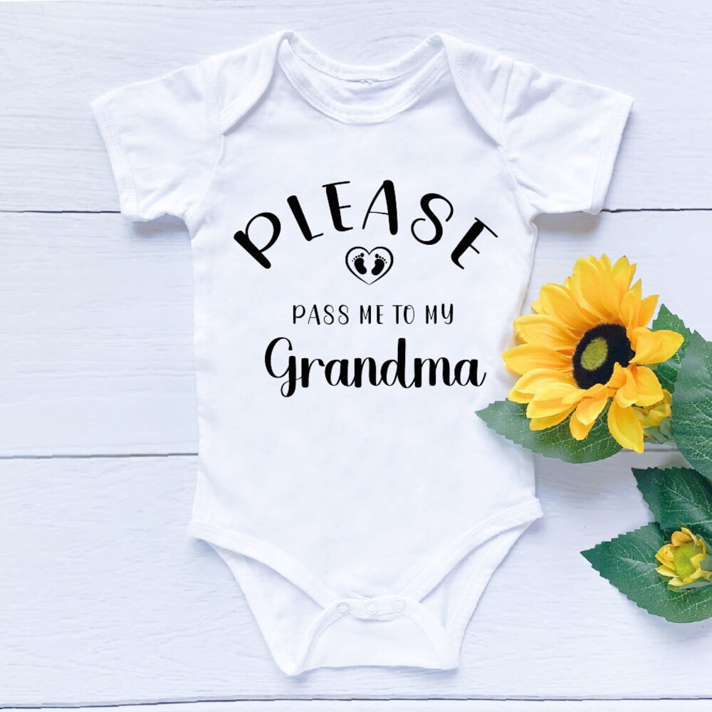 Bella Canvas with Please Pass Me To My Grandma, Funny, Pass Me To ...