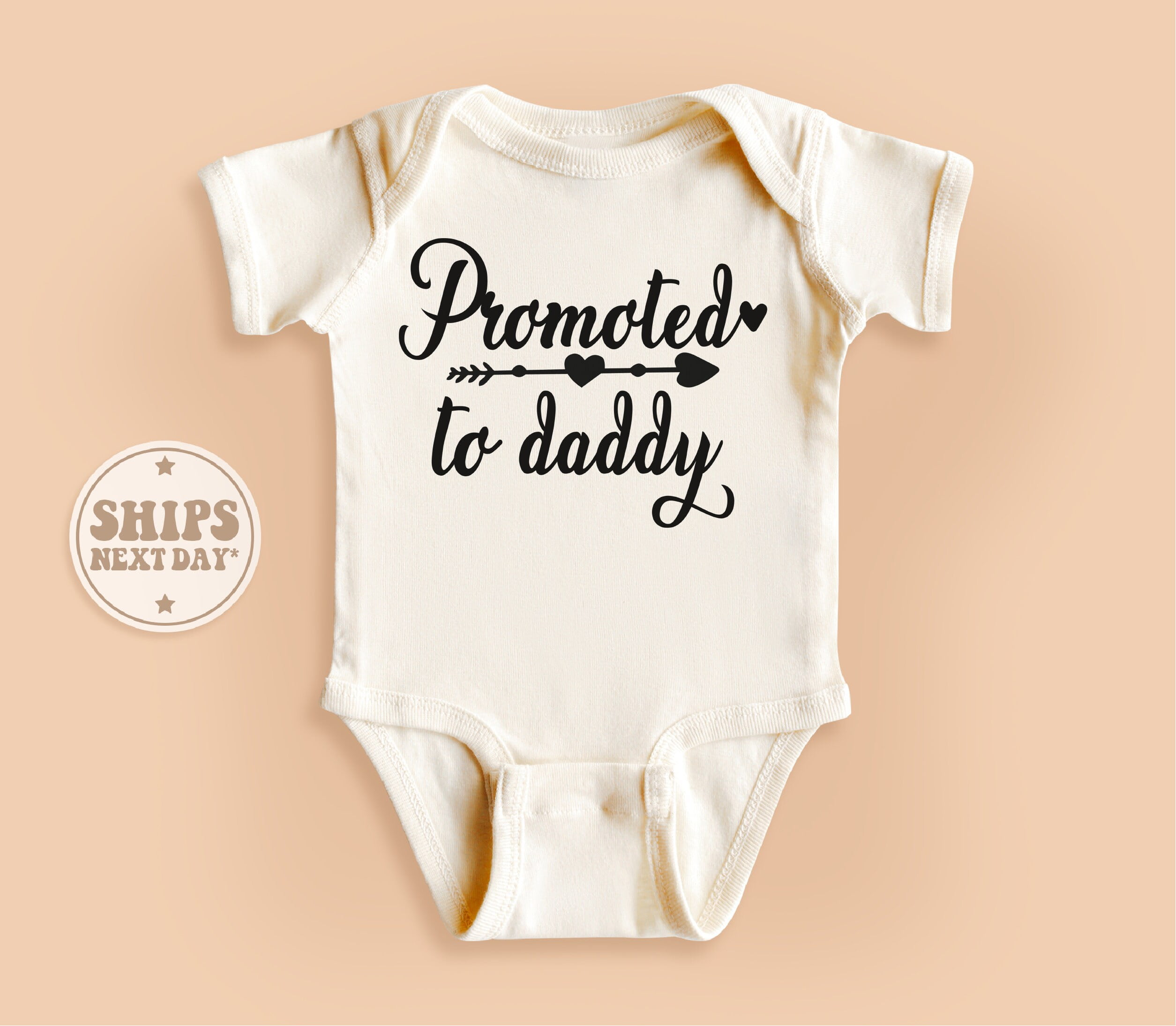 Bella Canvas with Promoted To Daddy, Hello Daddy, Father'S Day Gift ...