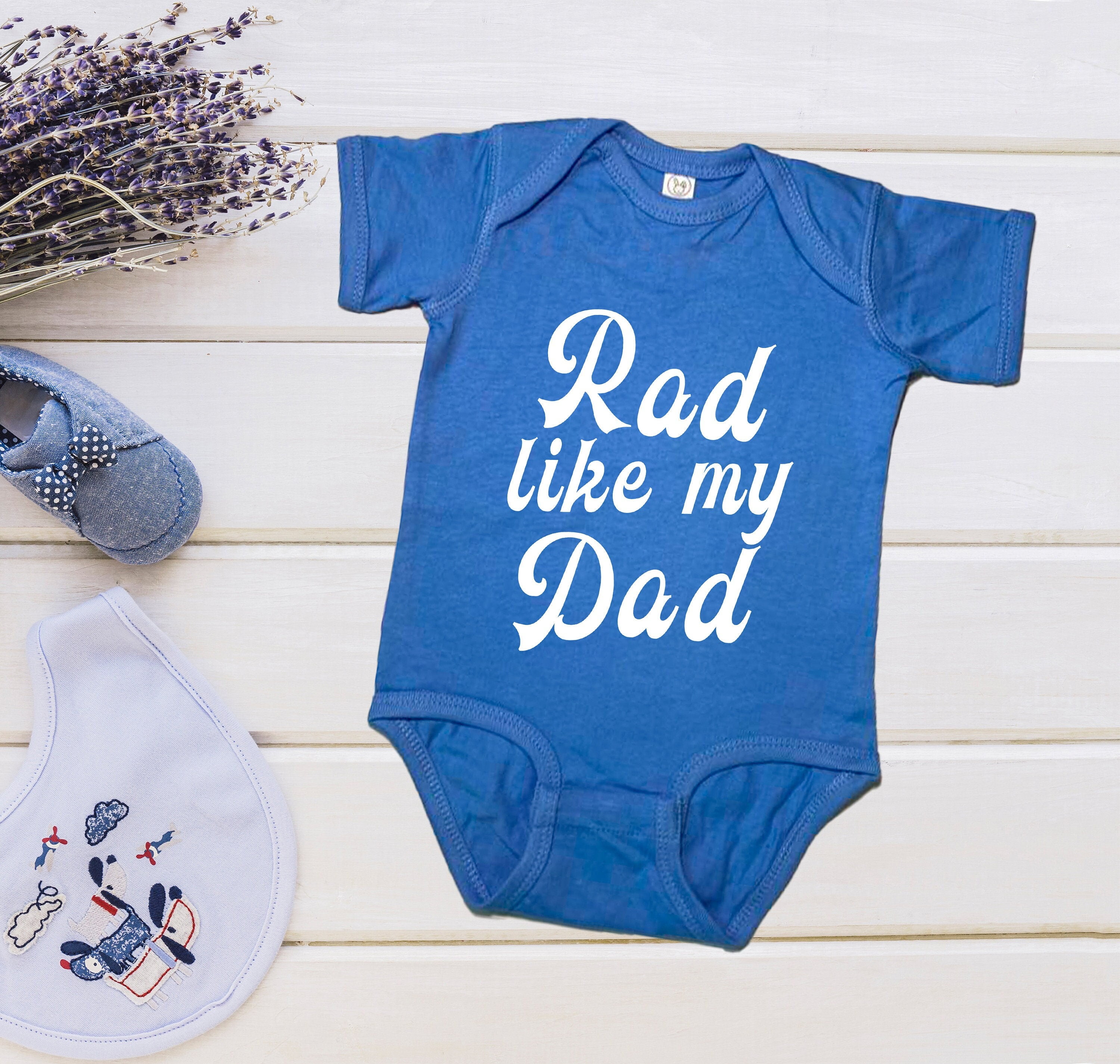 Bella Canvas with Rad Like My Dad, Daddy'S Babe, Fathers Day, Pregnancy ...